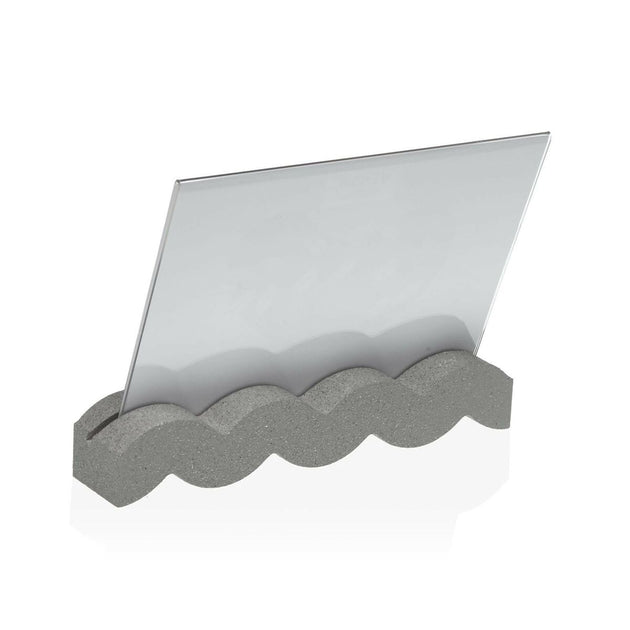 Photo frame Versa Plastic Waves 3,8 x 14,5 x 20 cm – Maison Decora